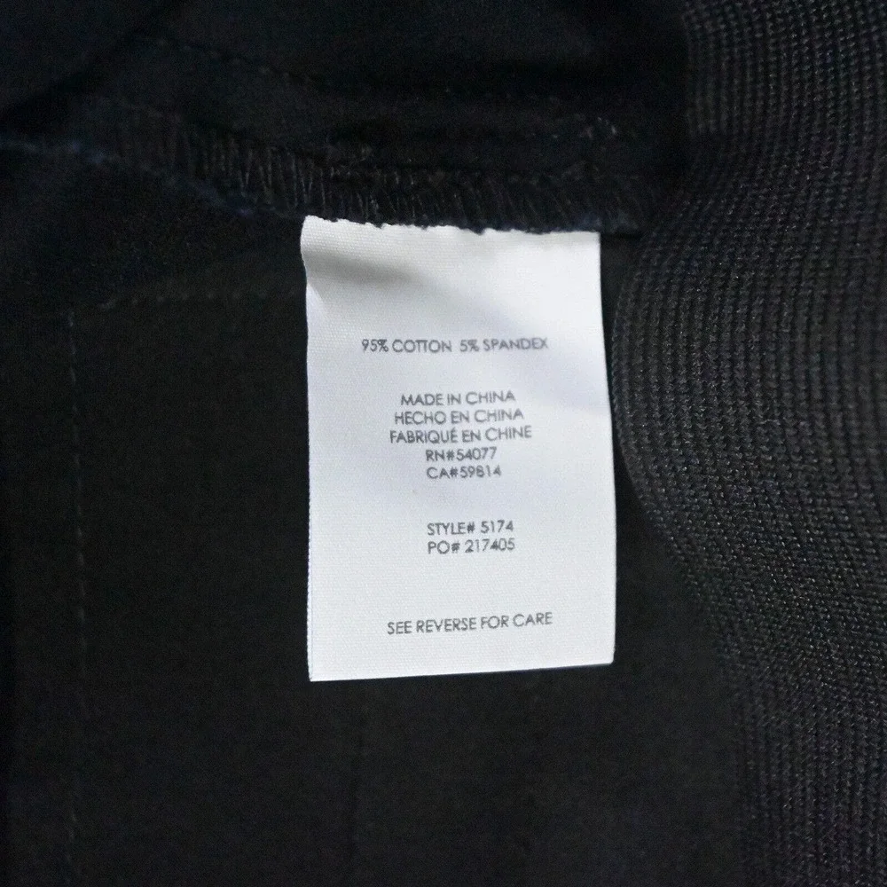 CAbi | Pants & Jumpsuits | Cabi 8 Black 574 Side Zip Pencil Slim Ankle ...